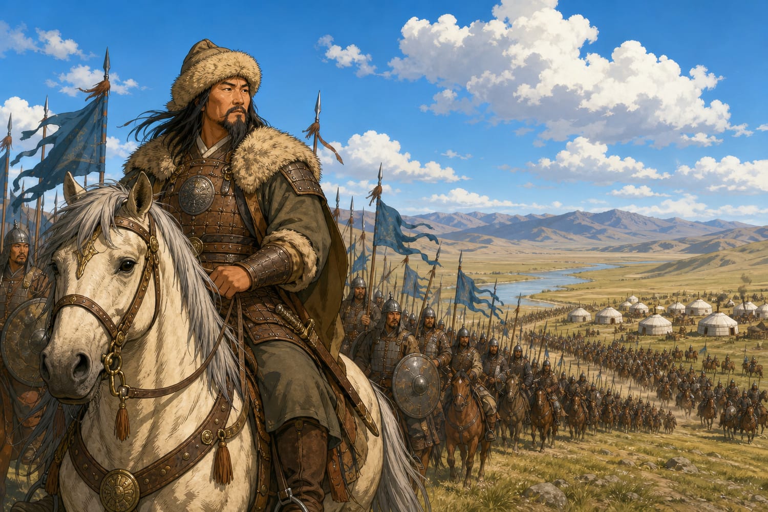 Explain it: How Did Genghis Khan Build the Mongol Empire?